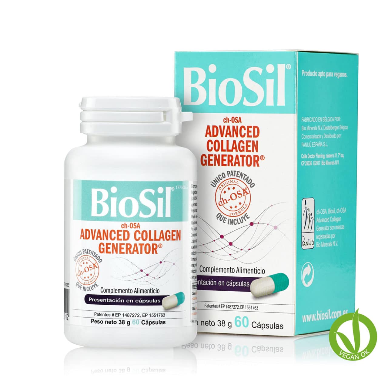 BioSil colágeno generador de colágeno - Natecos